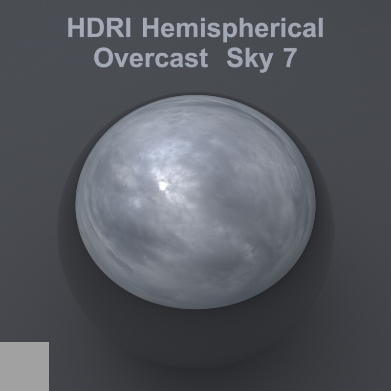 ArtStation - HDRI Hemispherical Overcast Sky 7