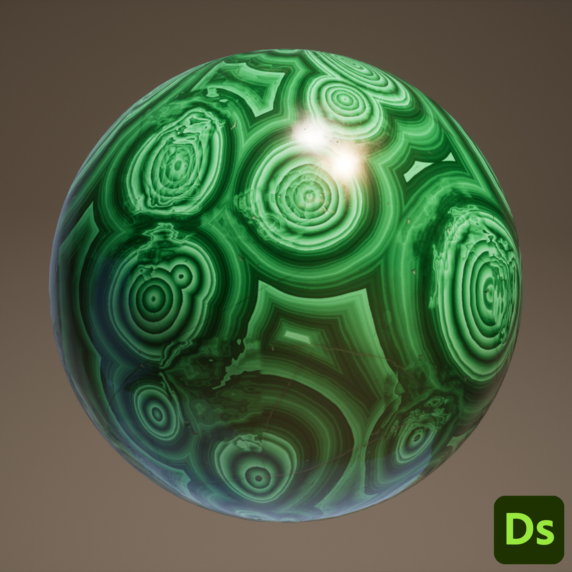ArtStation - Malachite Material