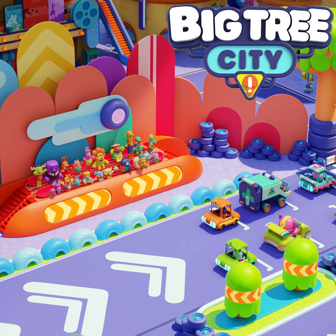 ArtStation - Big Tree City Environments