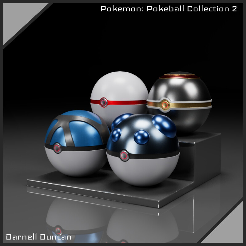 ArtStation - Pokemon: Pokeball Collection 2