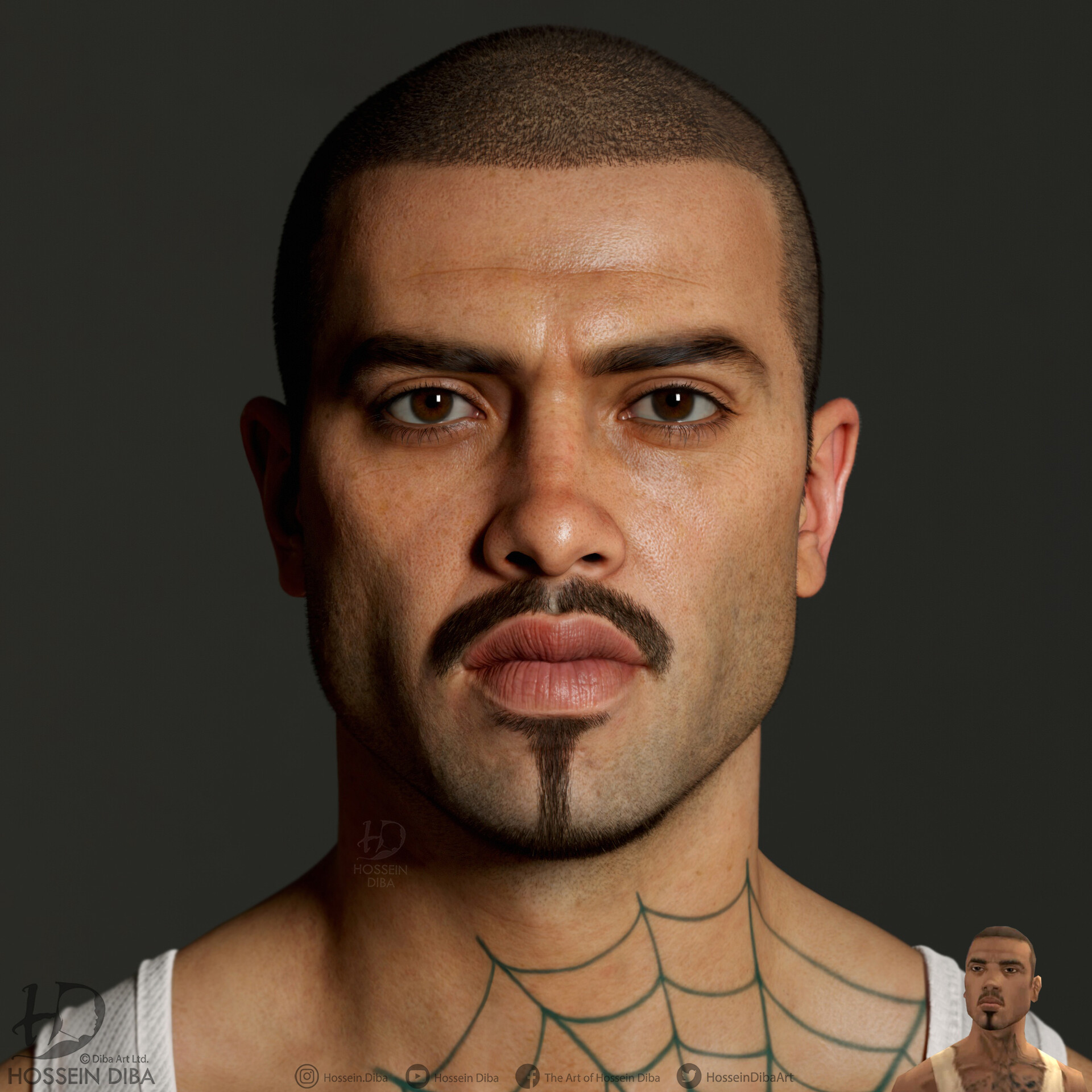 ArtStation - GTA San Andreas Cesar Vialpando Remake