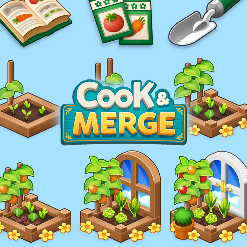 ArtStation - Cook & Merge: Board Items