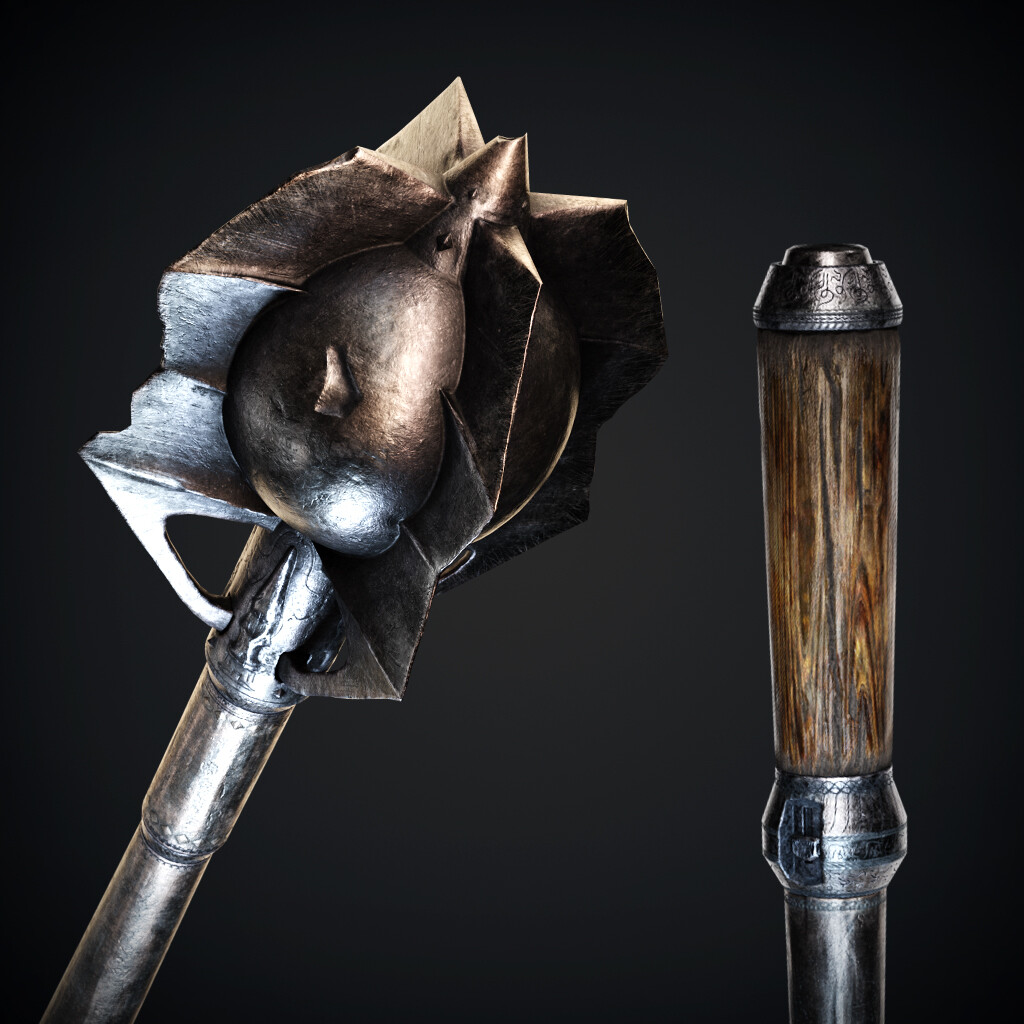 ArtStation - Shock Mace