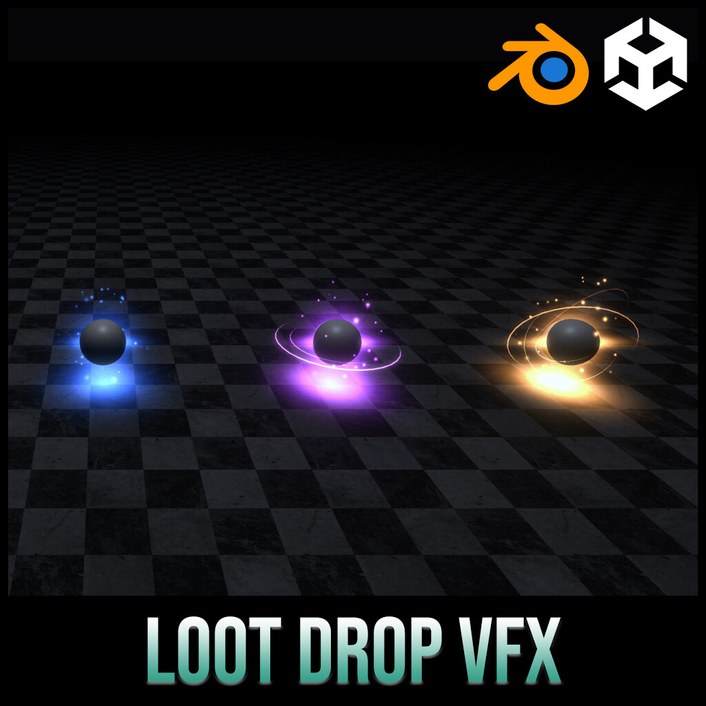 ArtStation - Loot Drop VFX