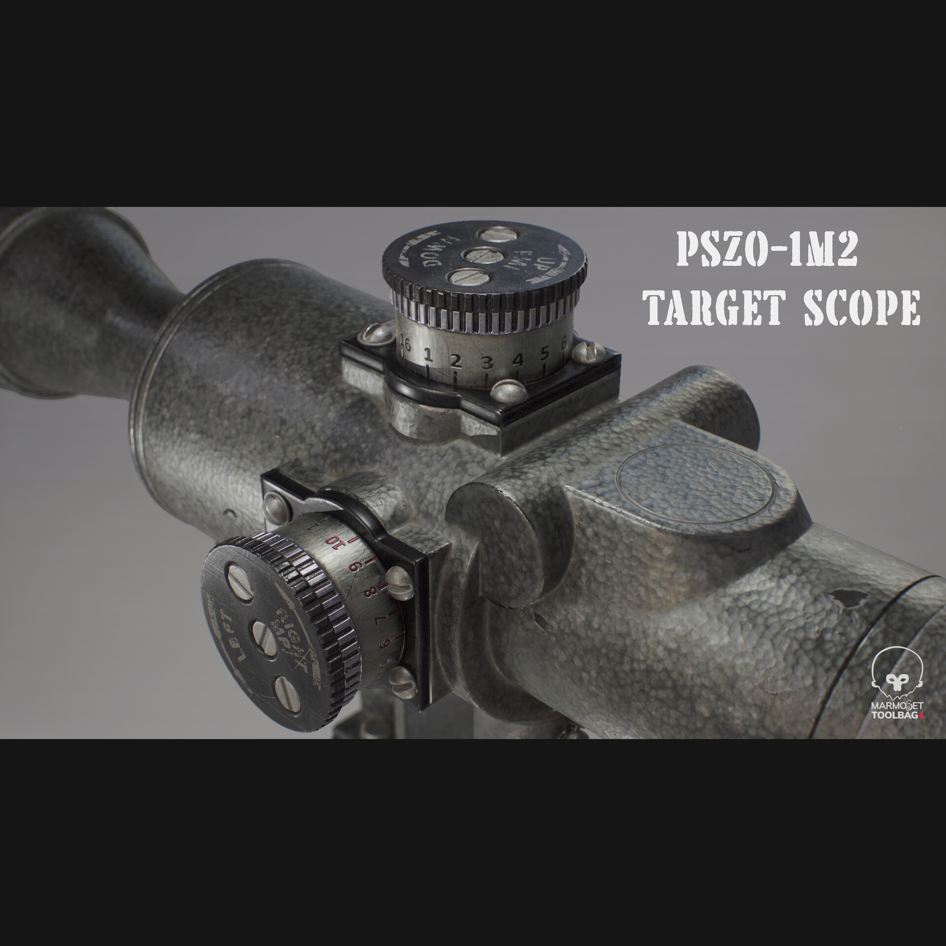 ArtStation - PSzO-1M2 Target Scope