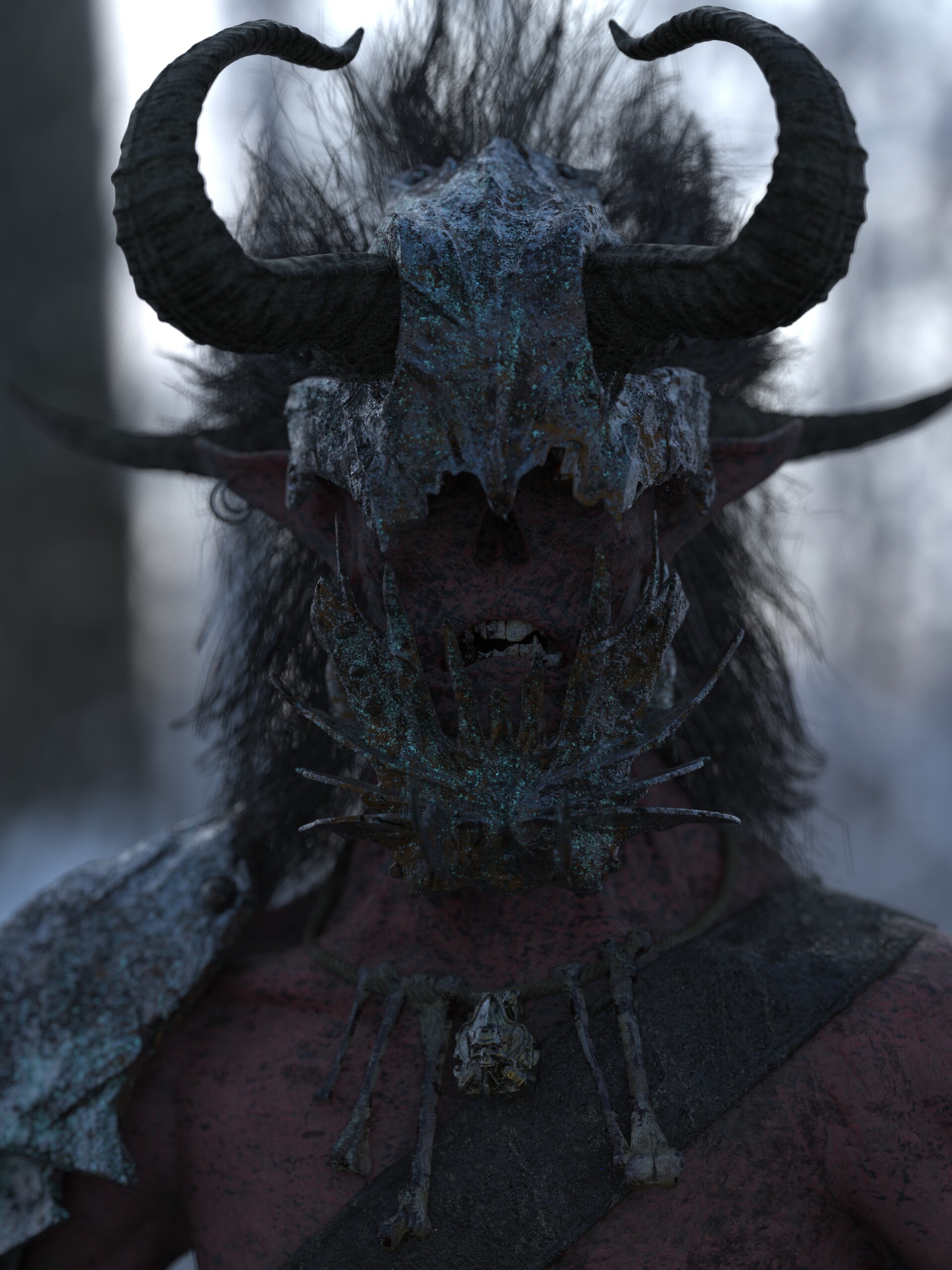 ArtStation - Demon Warrior