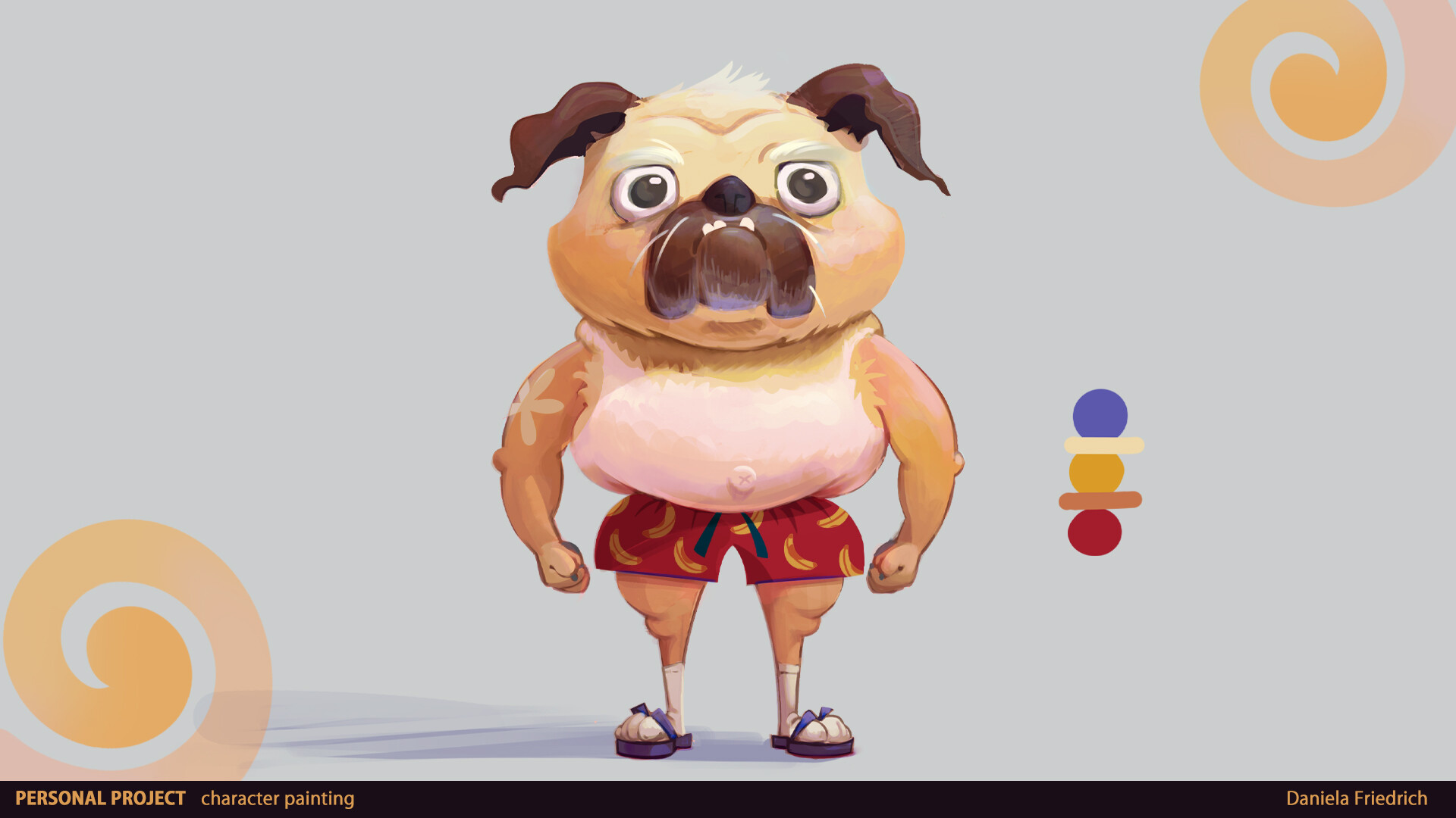 ArtStation - Personal Project - The pug