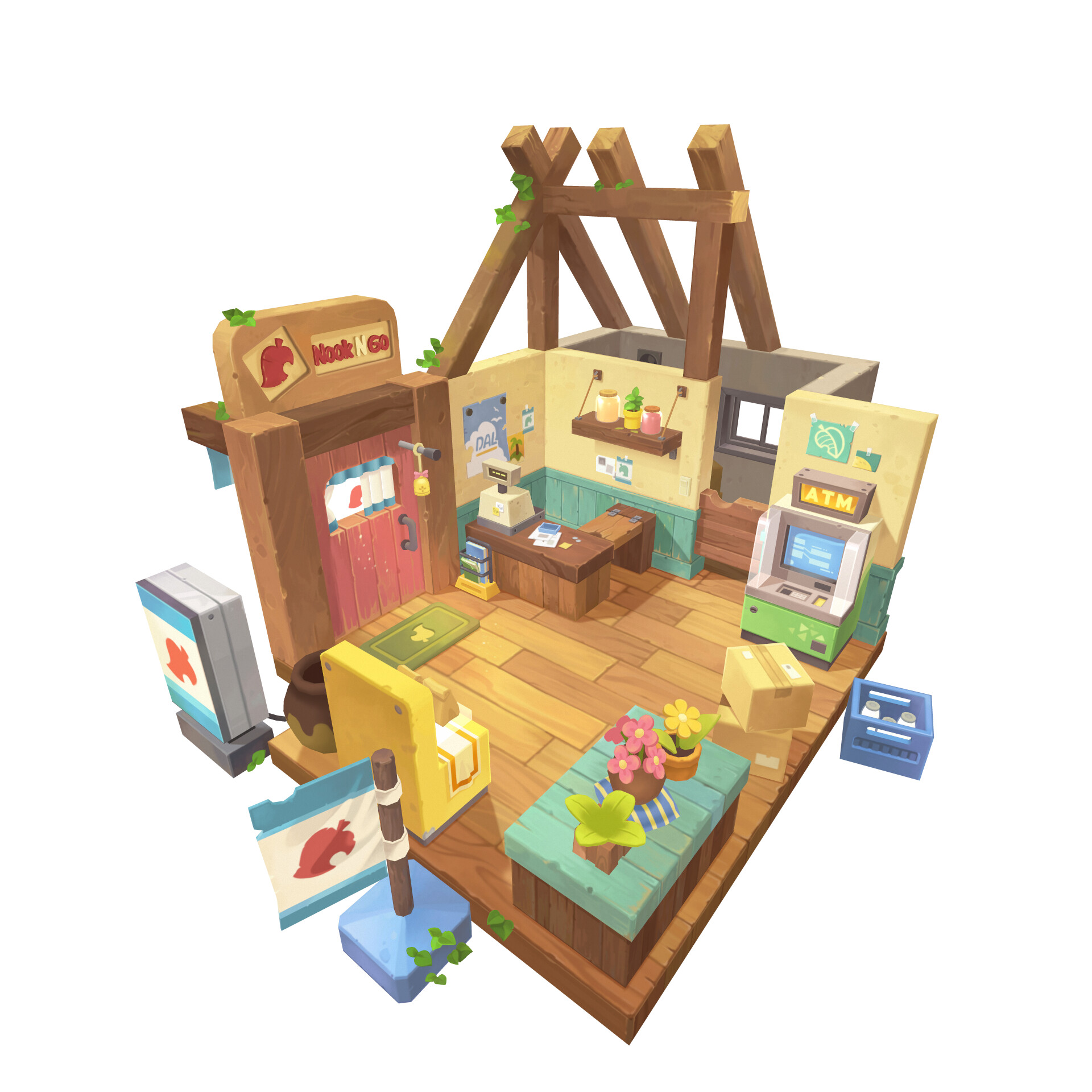 ArtStation - Animal Crossing Fan Art