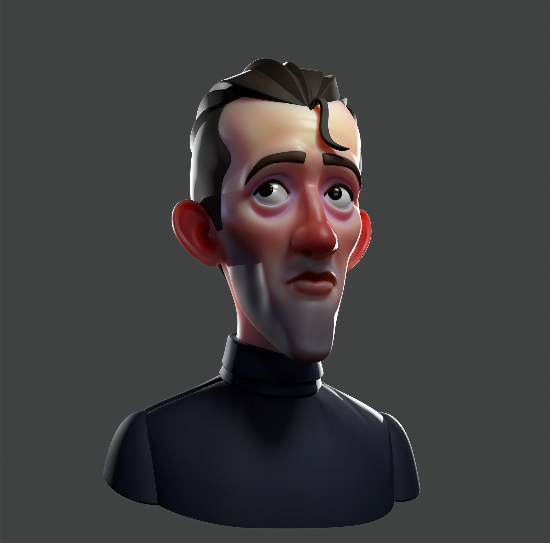 ArtStation - Male bust