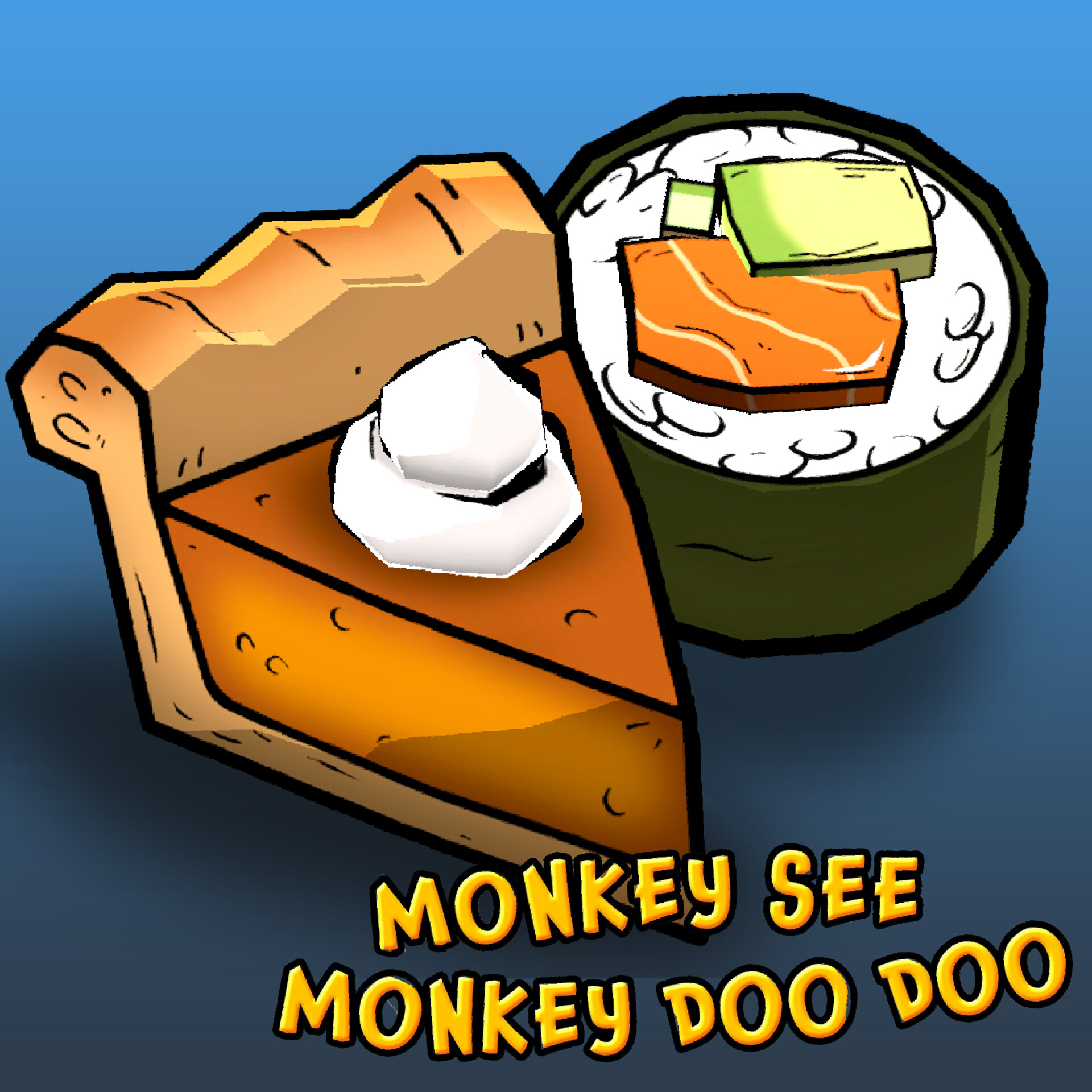 ArtStation - Cosmetics Model and Textures - Monkey See Monkey Doo Doo