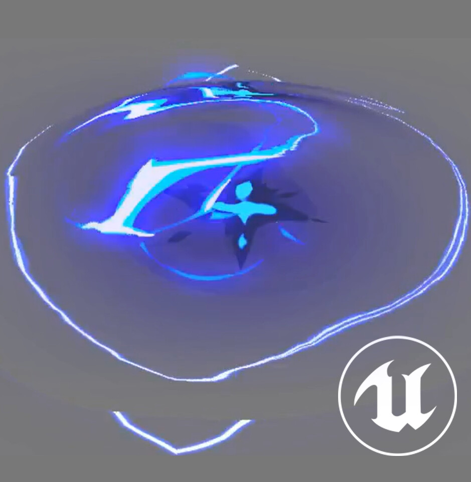 ArtStation - Electric explosion (UE5)