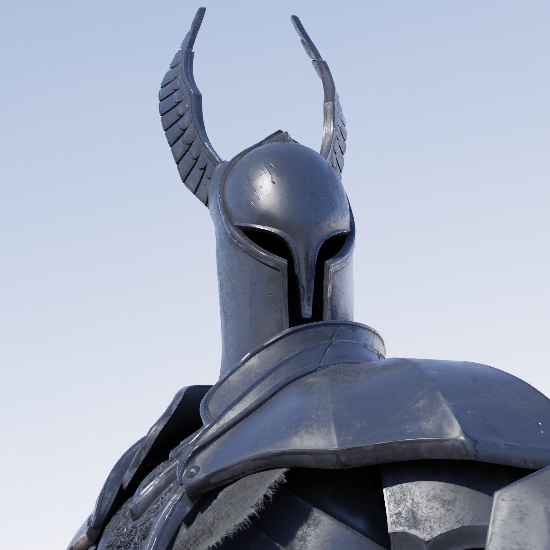 Khoa Nguyen Minh Duong - Dark Souls - Silver Knight Fan Art