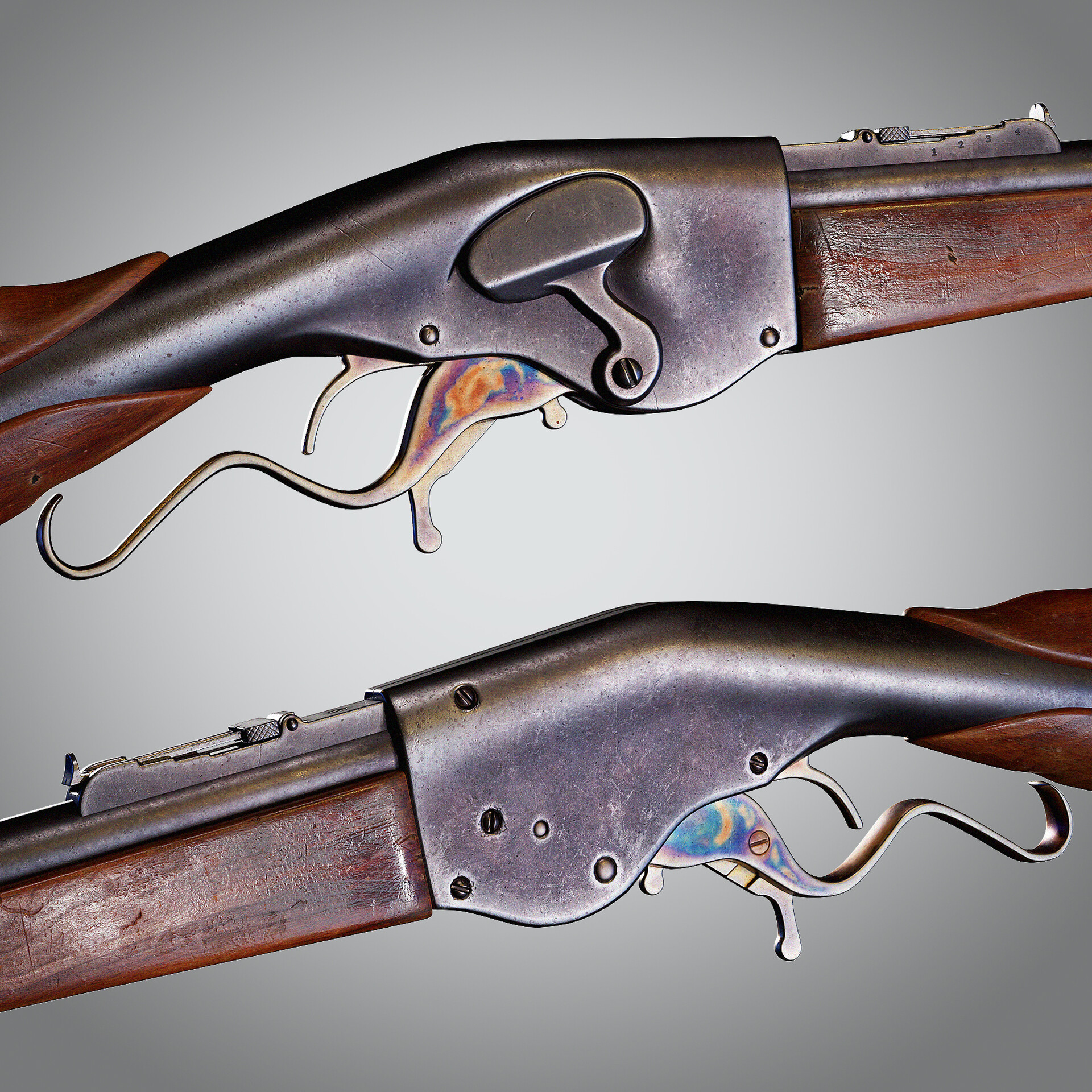 ArtStation - Evans Repeating Rifle