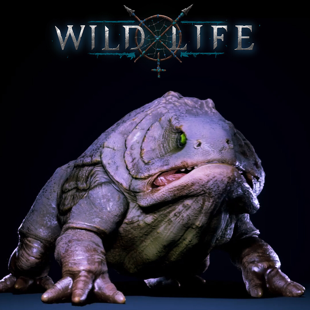 ArtStation - The Gobbler - Game ready creature