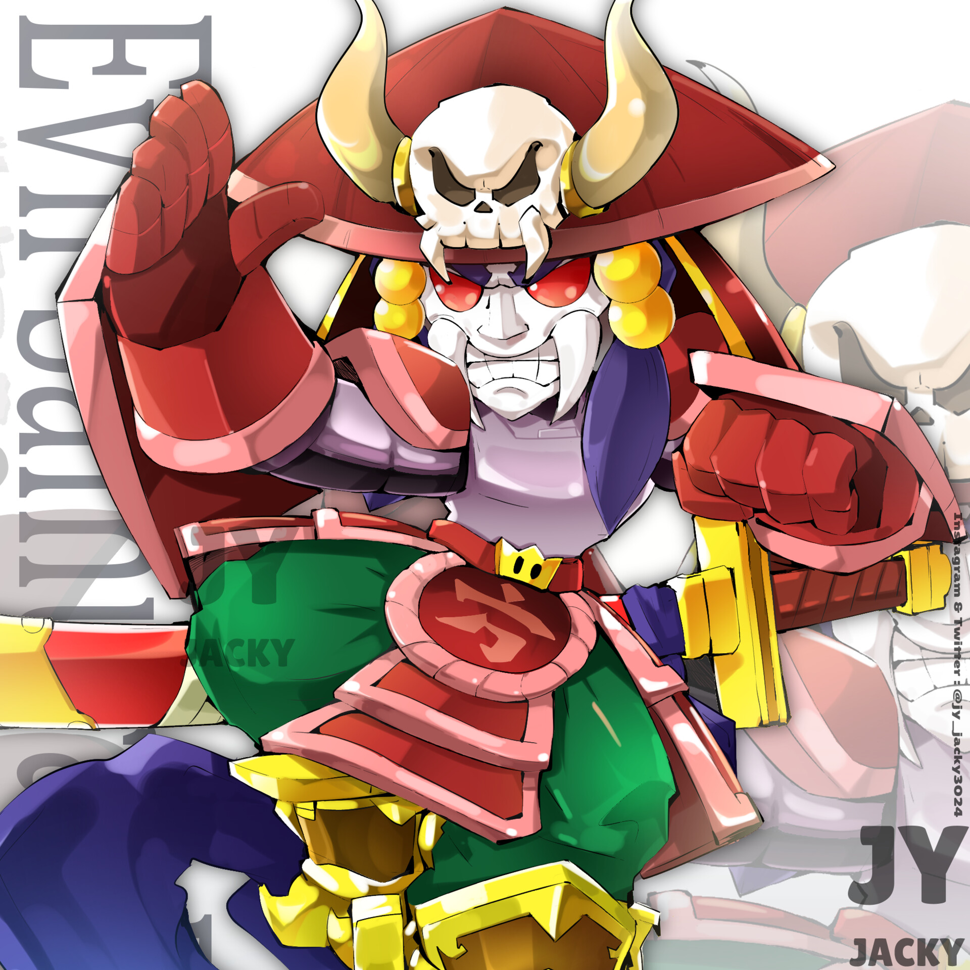 ArtStation - Evil Samurai Fang