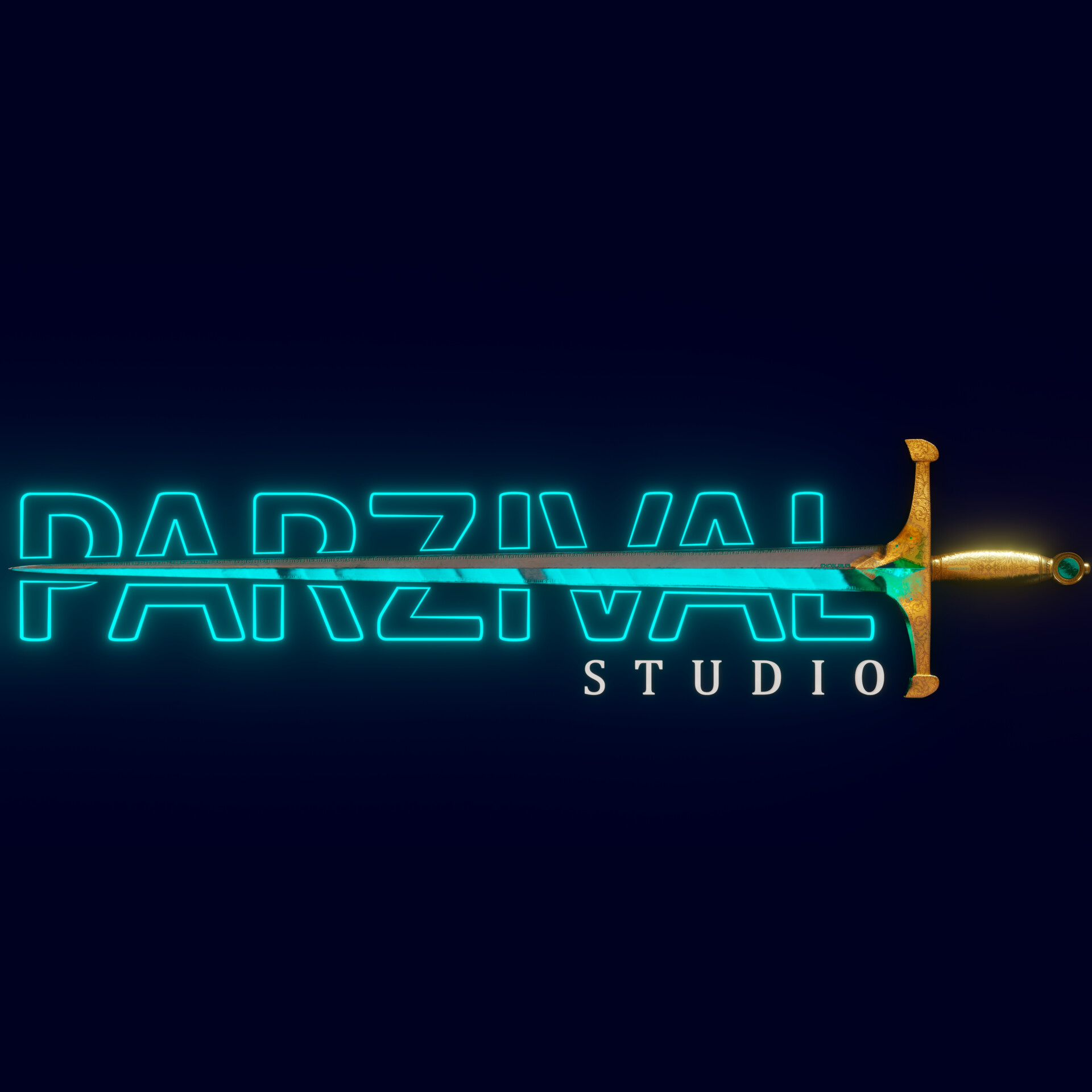 ArtStation - logos for Parzival studio