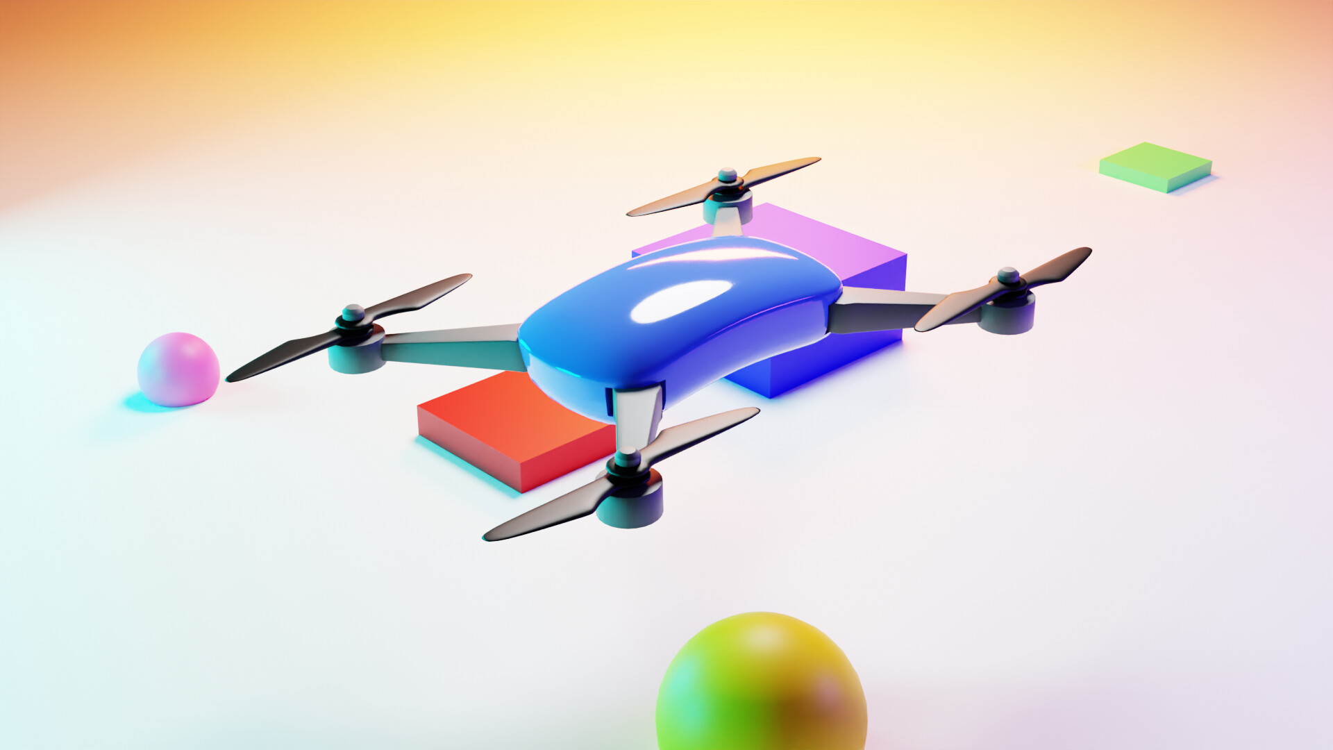 ArtStation - 3D Drone Animation