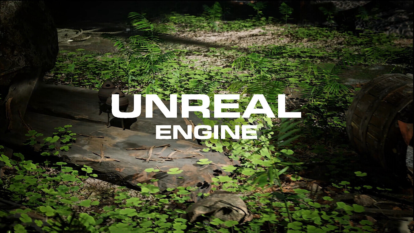 ArtStation - UE 5 Forset in The Morning