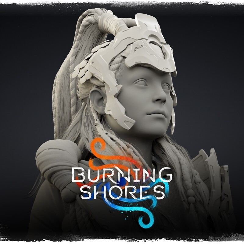 ArtStation - Horizon Forbidden West Burning Shores - Aloy's Quen ...
