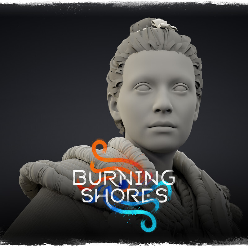 ArtStation - Horizon Forbidden West Burning Shores - Outfit for Quen ...