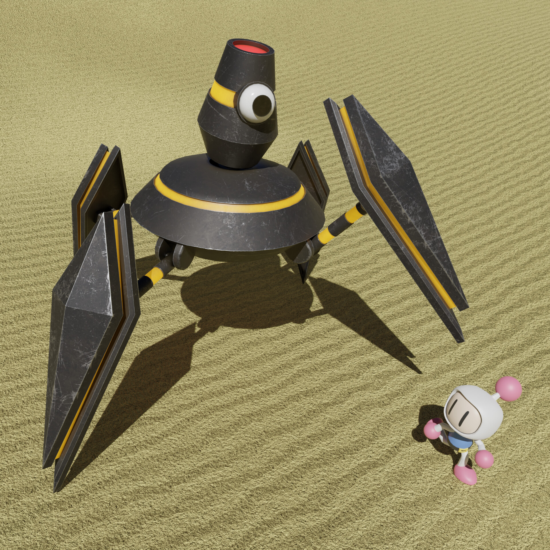 ArtStation - Cronus (Bomberman Hero)