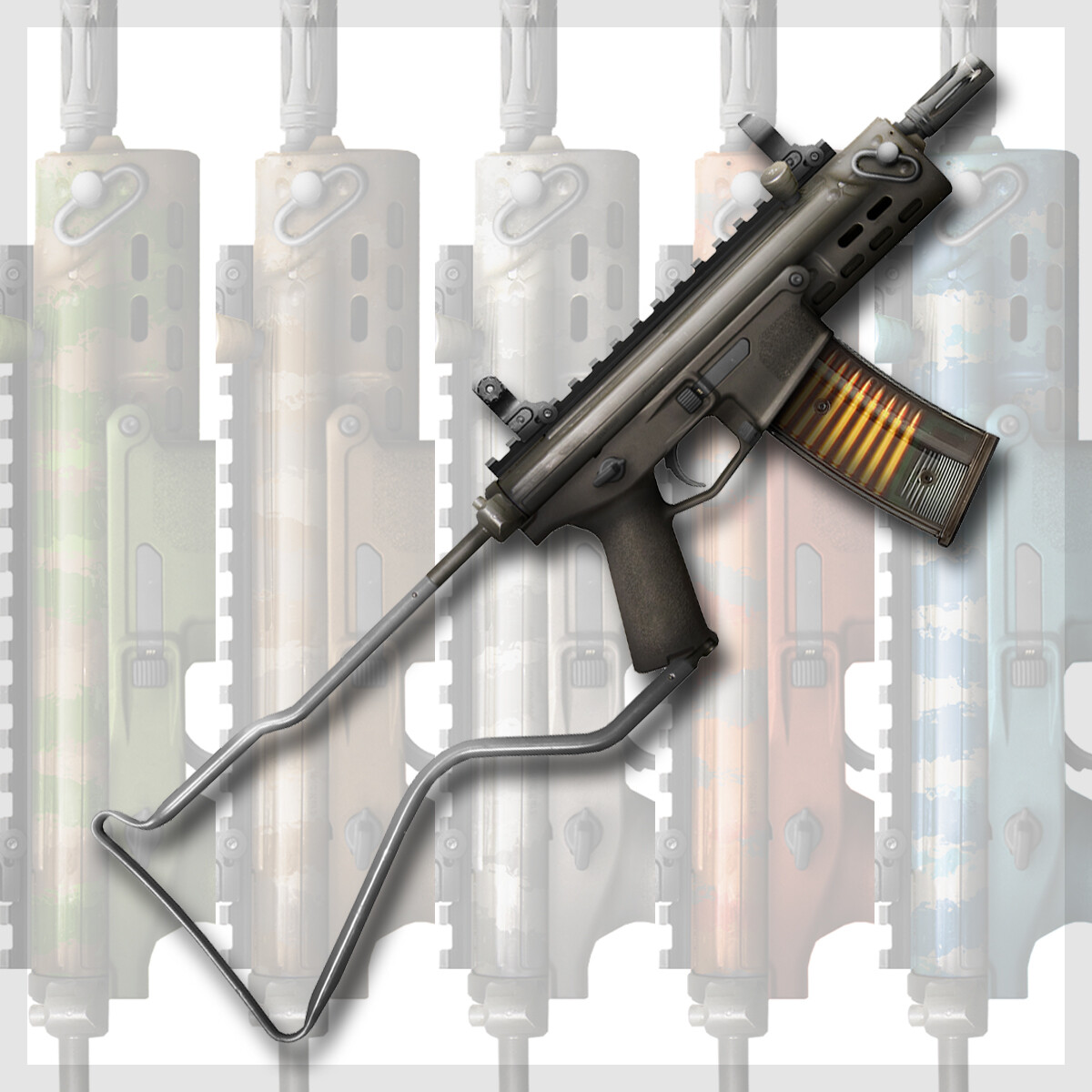 ArtStation - Weapons of the Far Future - Drop Pod Trooper Compact Auto ...