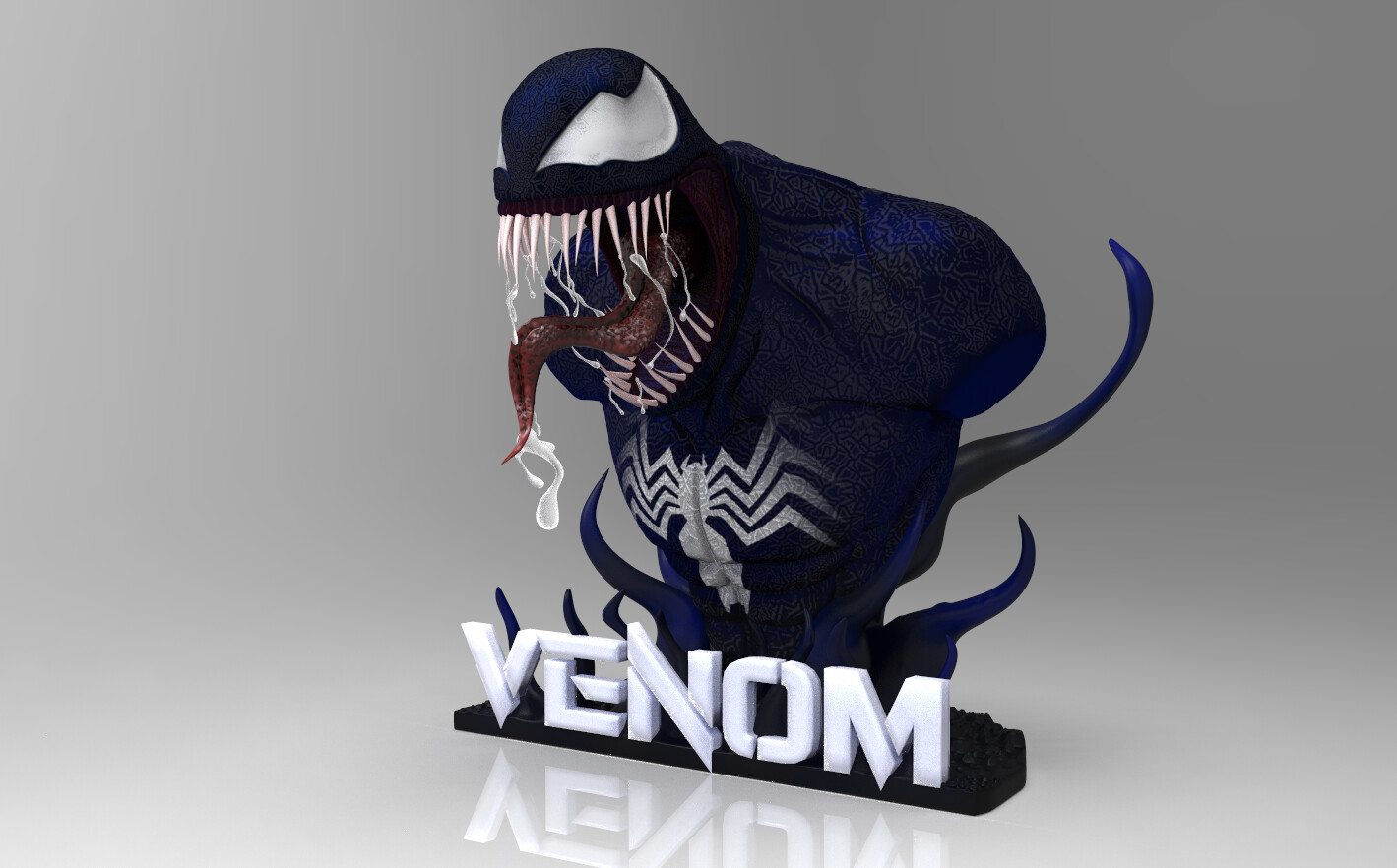 ArtStation - Venom 3D Model Cartoon