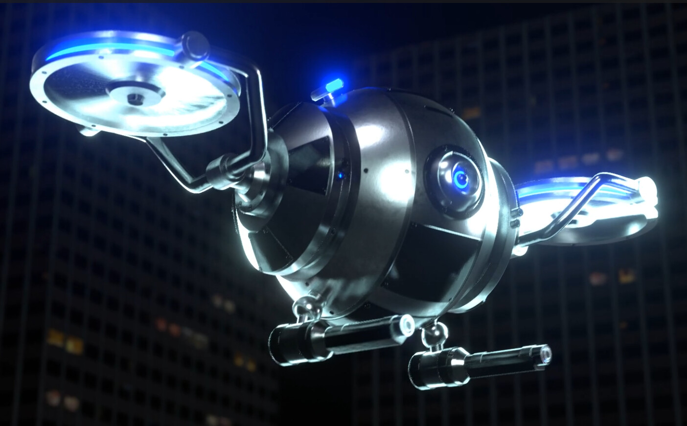 ArtStation - Security drone animation