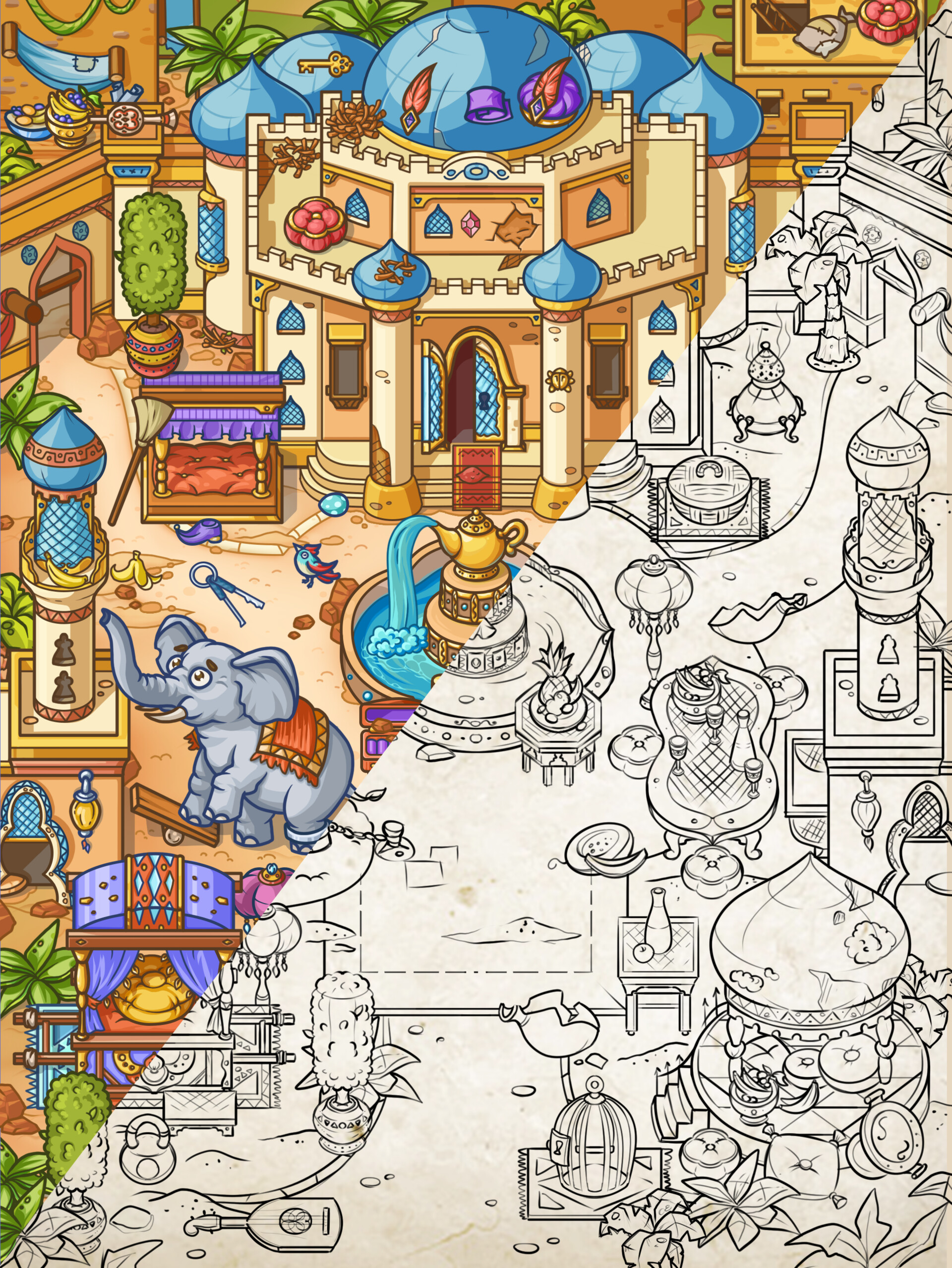 ArtStation - Hidden objects location