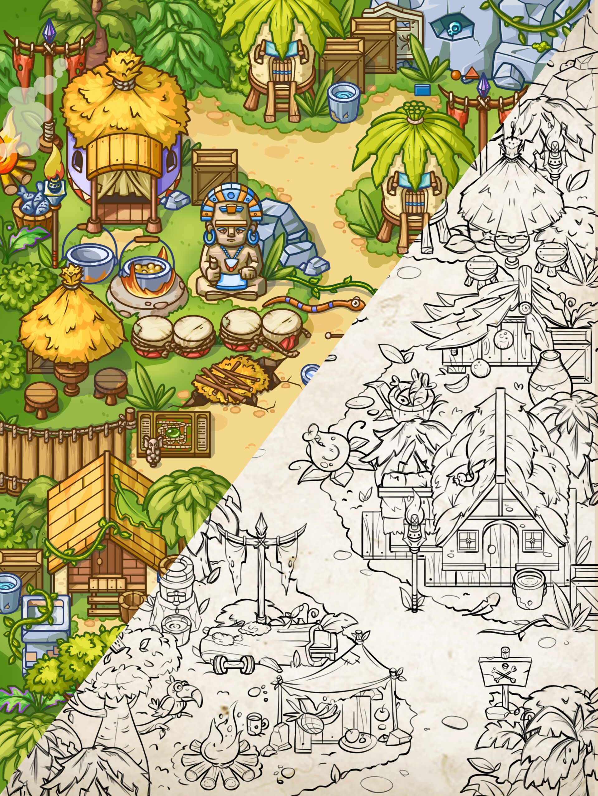 ArtStation - Hidden objects location