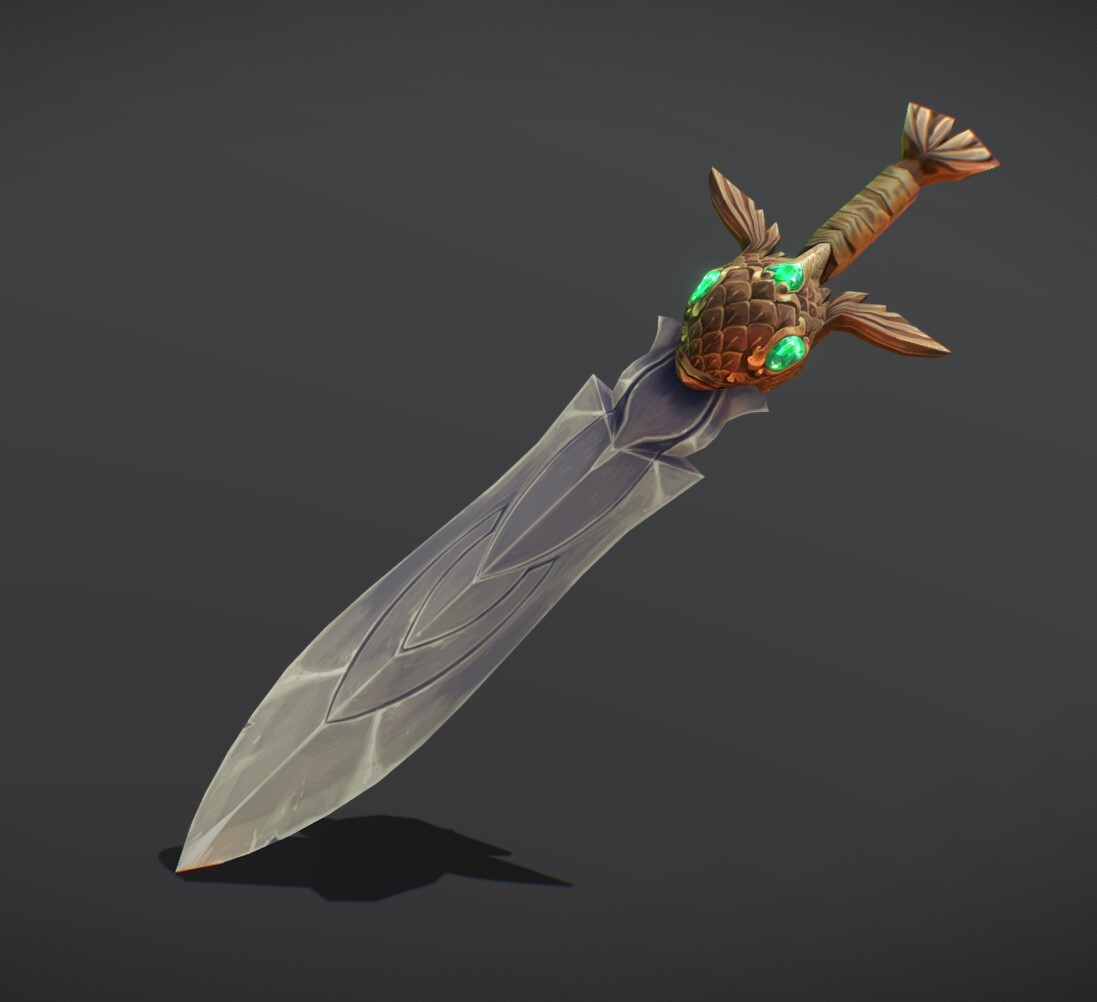 ArtStation - Corrupted Ocean - Fish Sword