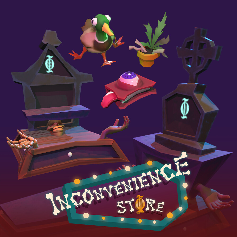 ArtStation - Inconvenience Store - Props