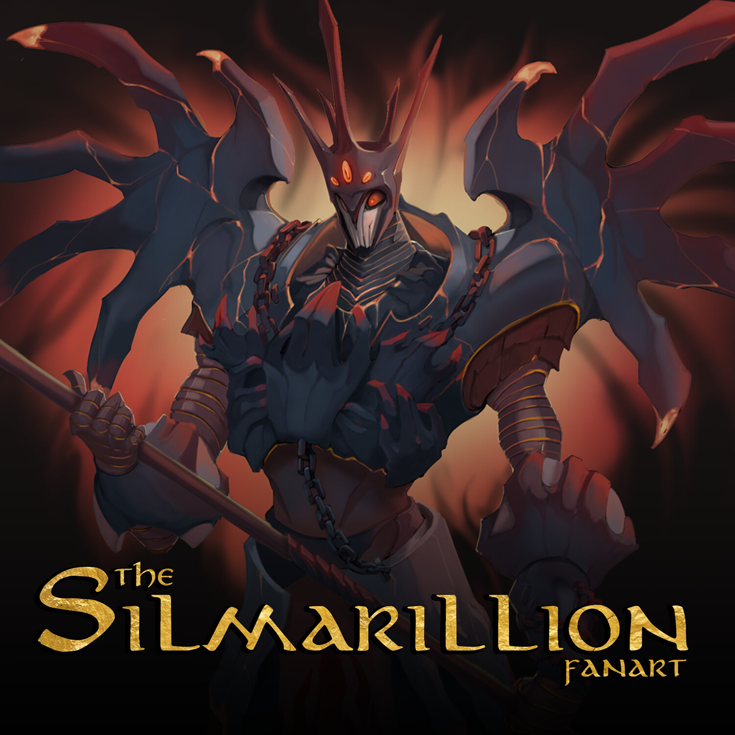 ArtStation - Melkor, the Great Enemy