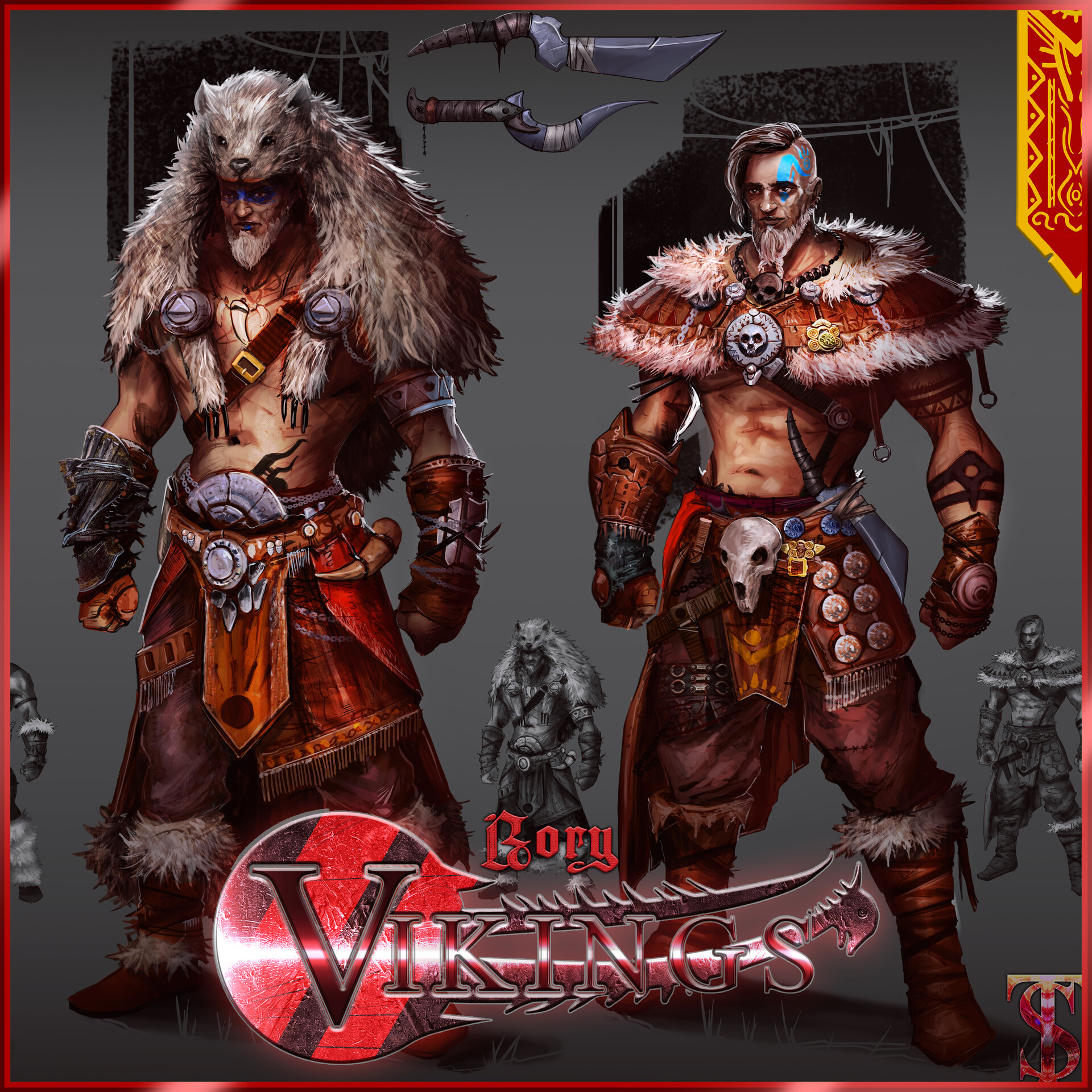 ArtStation - Rory /Character design