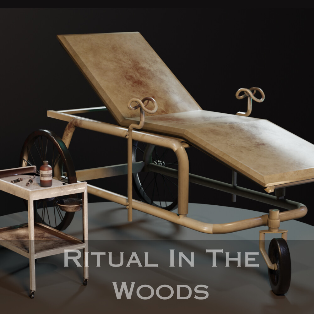 ArtStation - Surgical Table/Horror Game Prop