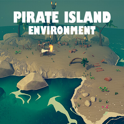 ArtStation - Imagined Realm's : Crafting a 3D Hand-Painted Environment