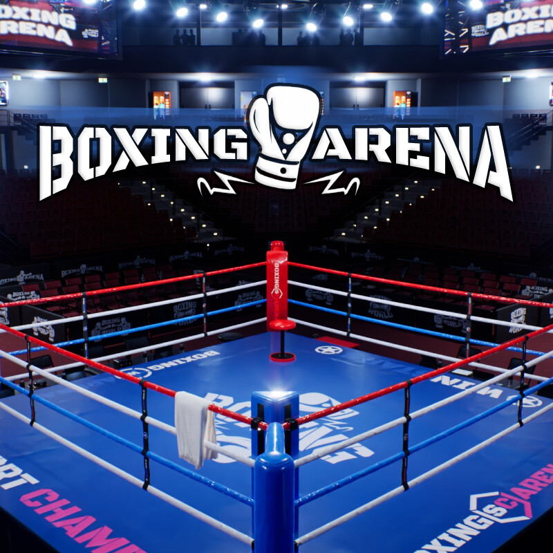 ArtStation - BOXING ARENA STADIUM