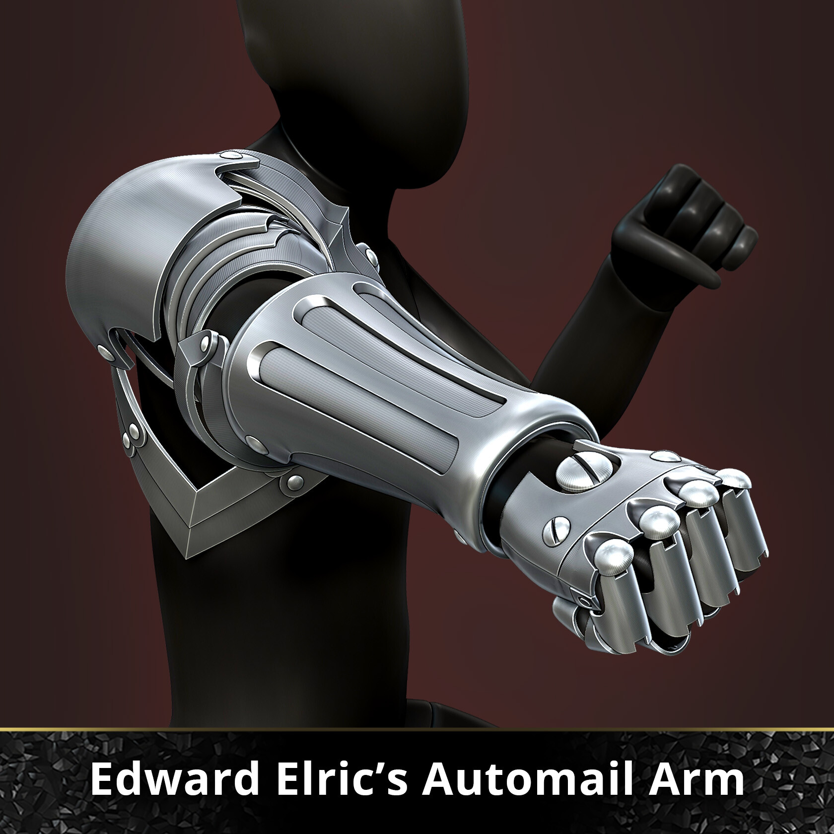 Edward Elric Automail Arm Pattern