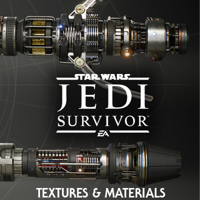 ArtStation - Jedi: Survivor - Assembly Lightsaber Textures