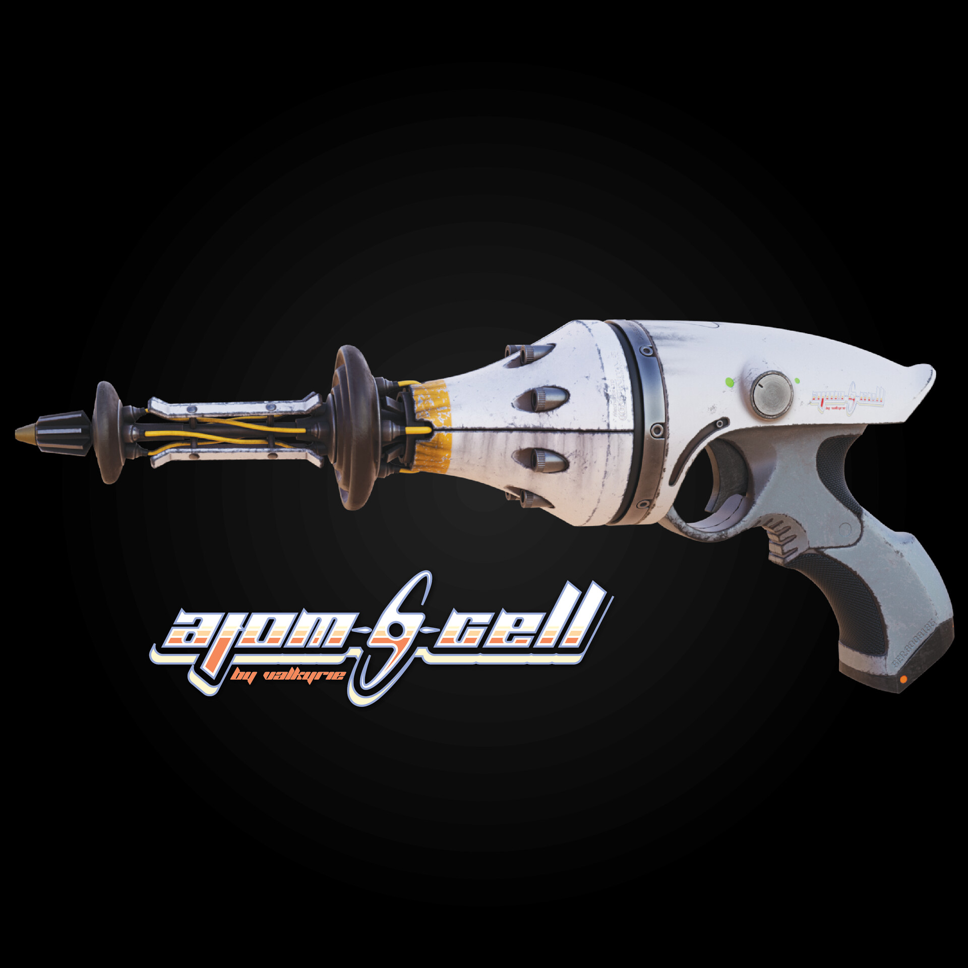 ArtStation - Atom-O-Cell! Ray Gun
