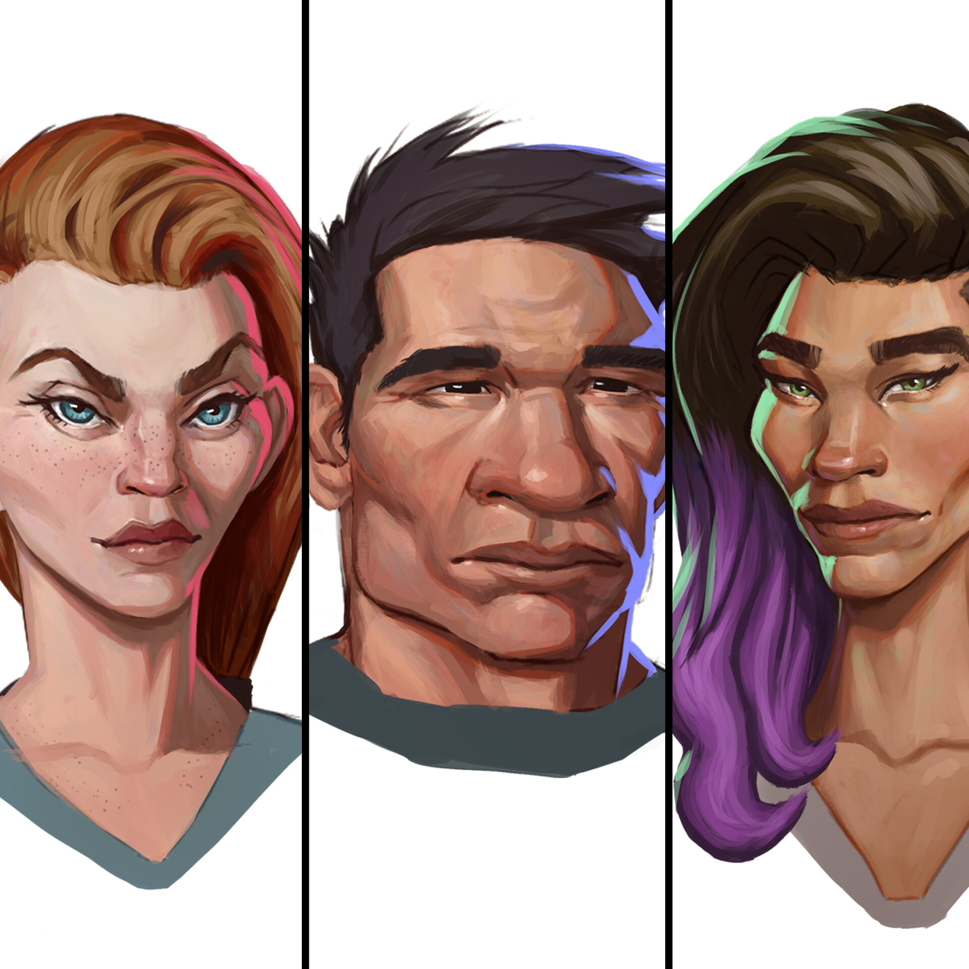 ArtStation - Stylized Head Practice