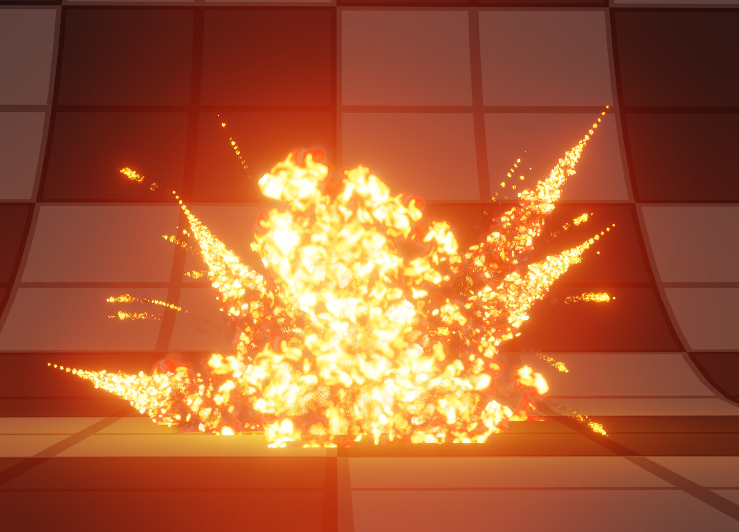 ArtStation - Realtime Explosion VFX in blender