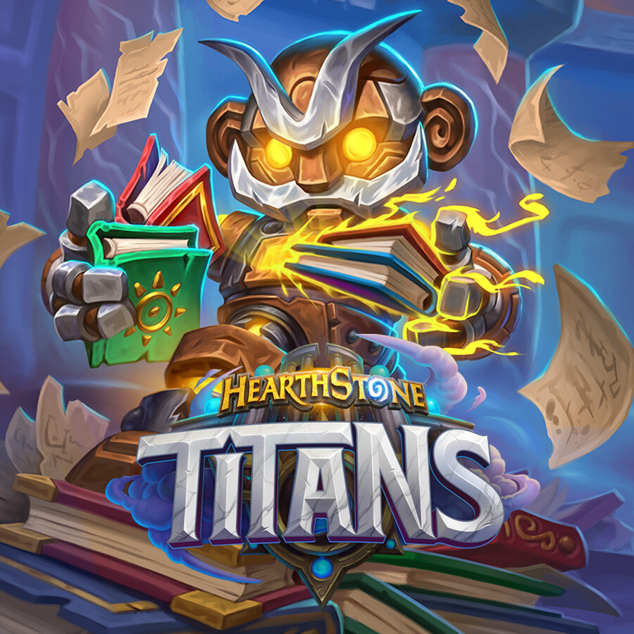 ArtStation - Hearthstone: Titans - Inquisitive Creation