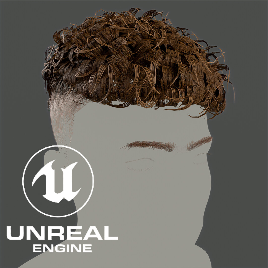 ArtStation - Realtime Hair Curl
