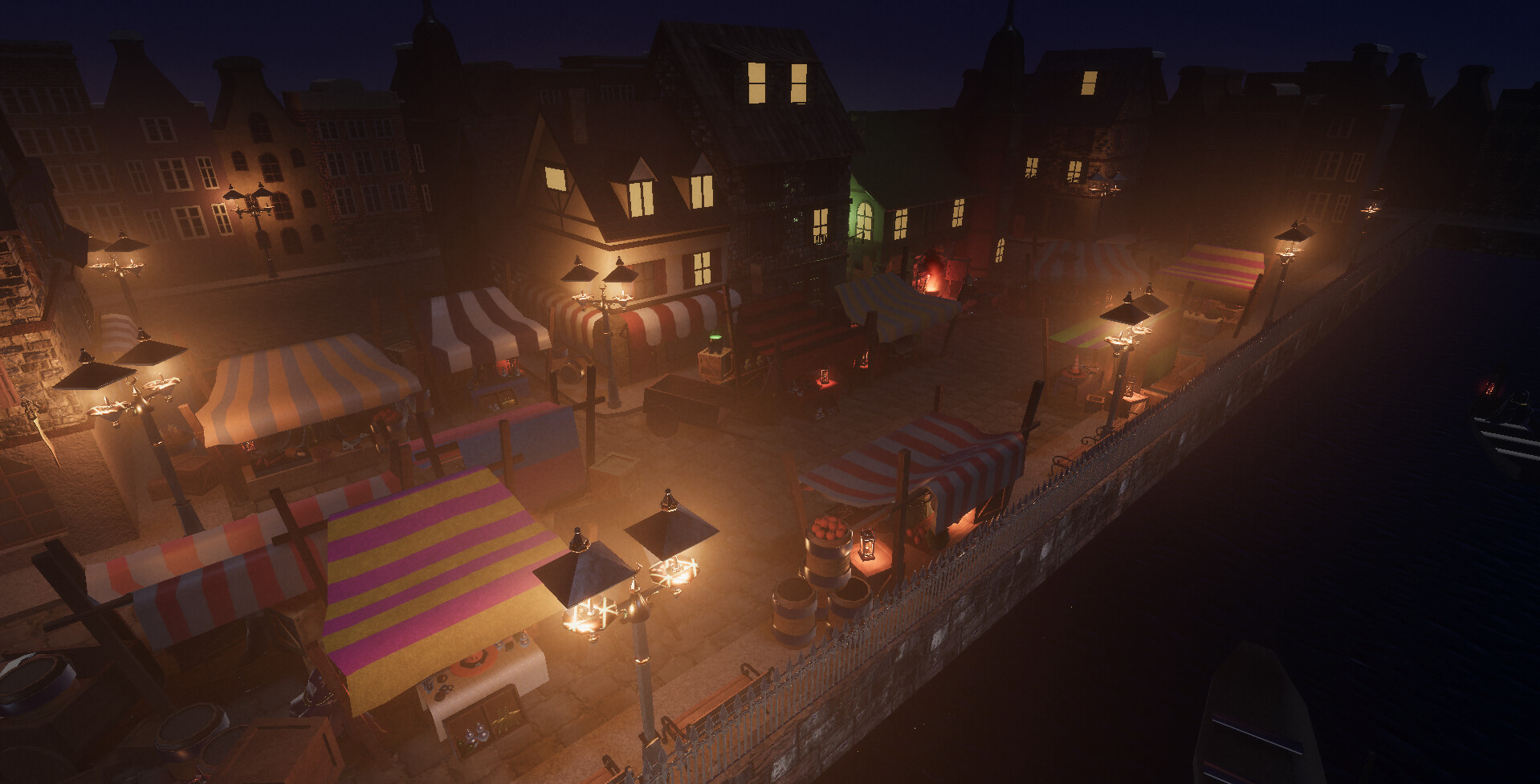 ArtStation - Ghostly Night Market