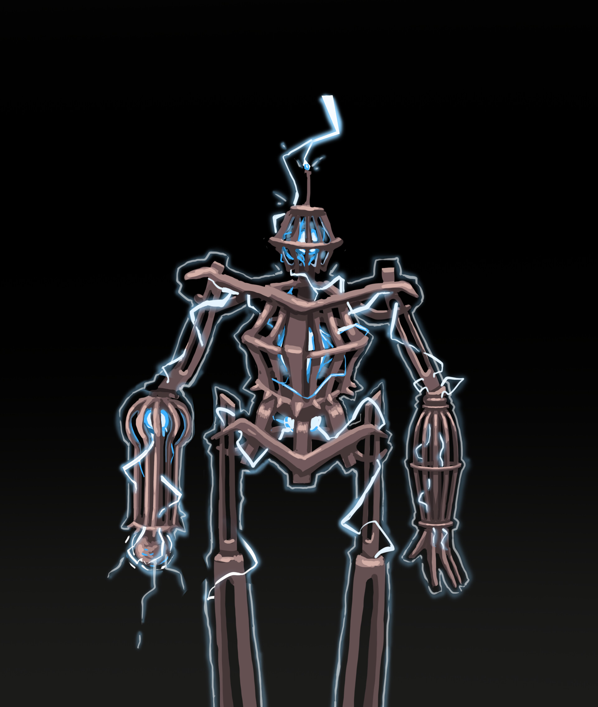 ArtStation - Neon, The Lightning cage