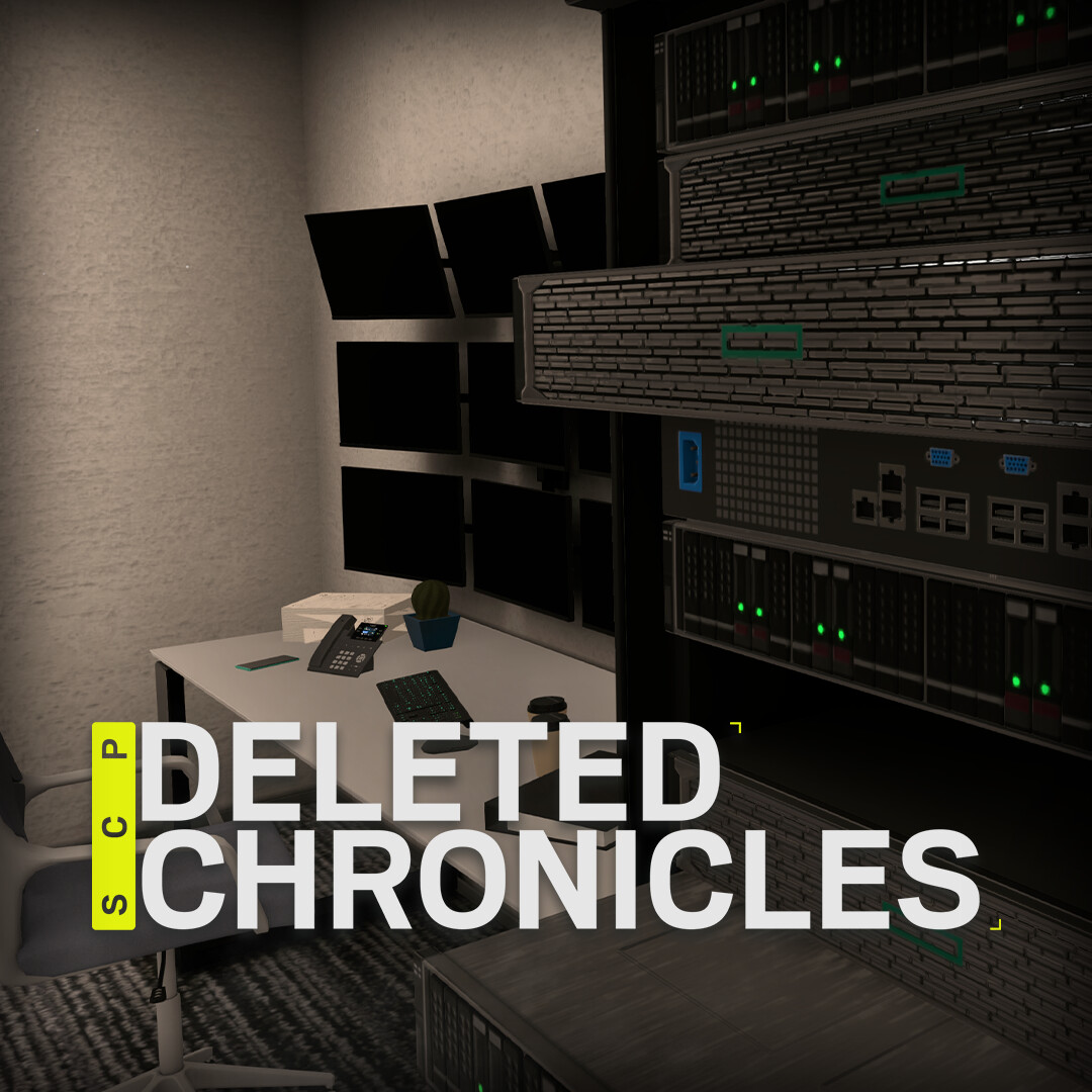 ArtStation - SCP: Deleted Chronicles - AS Security Room (2021)