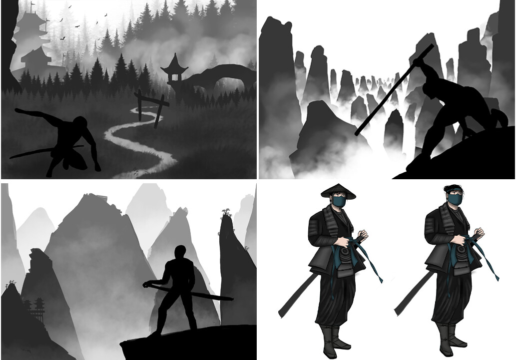 ArtStation - Samurai preliminary concept