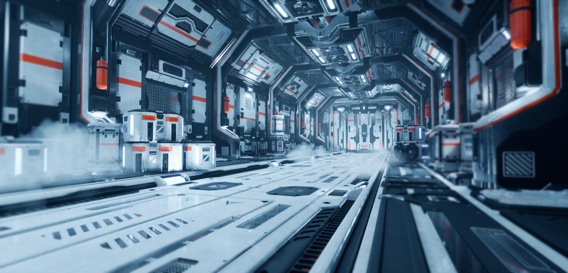 ArtStation - Sci-Fi Corridor