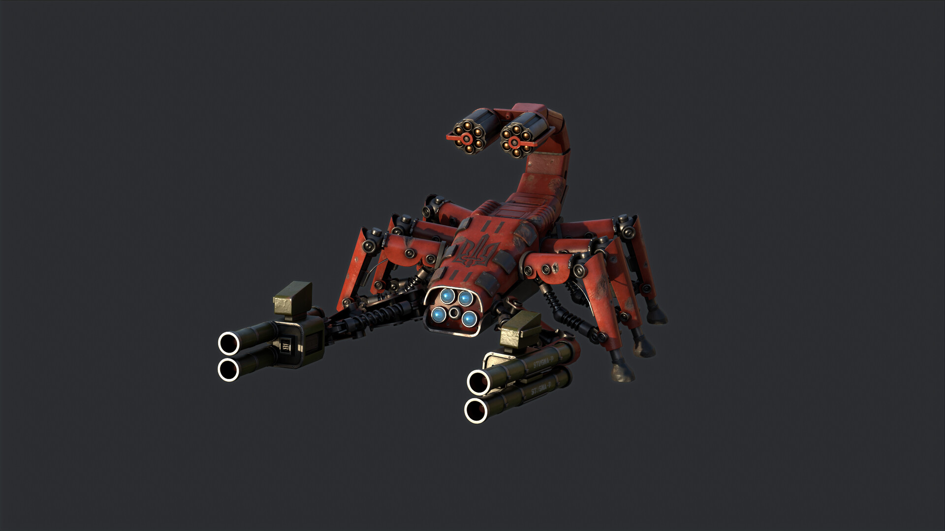 ArtStation - Robot scorpion
